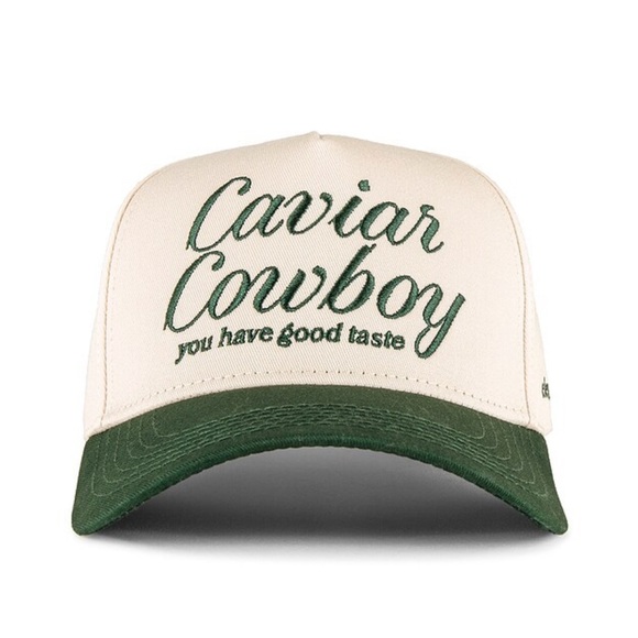 Eleven Eleven | Accessories | Caviar Cowboy Cap | Poshmark